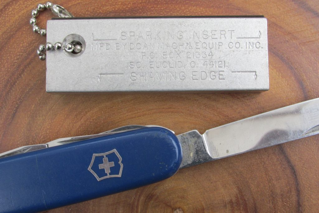 FIRE: The Original DOAN MAGNESIUM FIRE STARTER – School of Self-Reliance